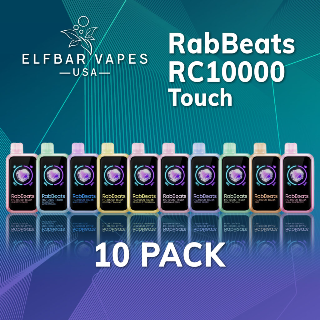 RabBeats RC10000 Touch Vape - 10 Pack | Elf Bar Vapes USA