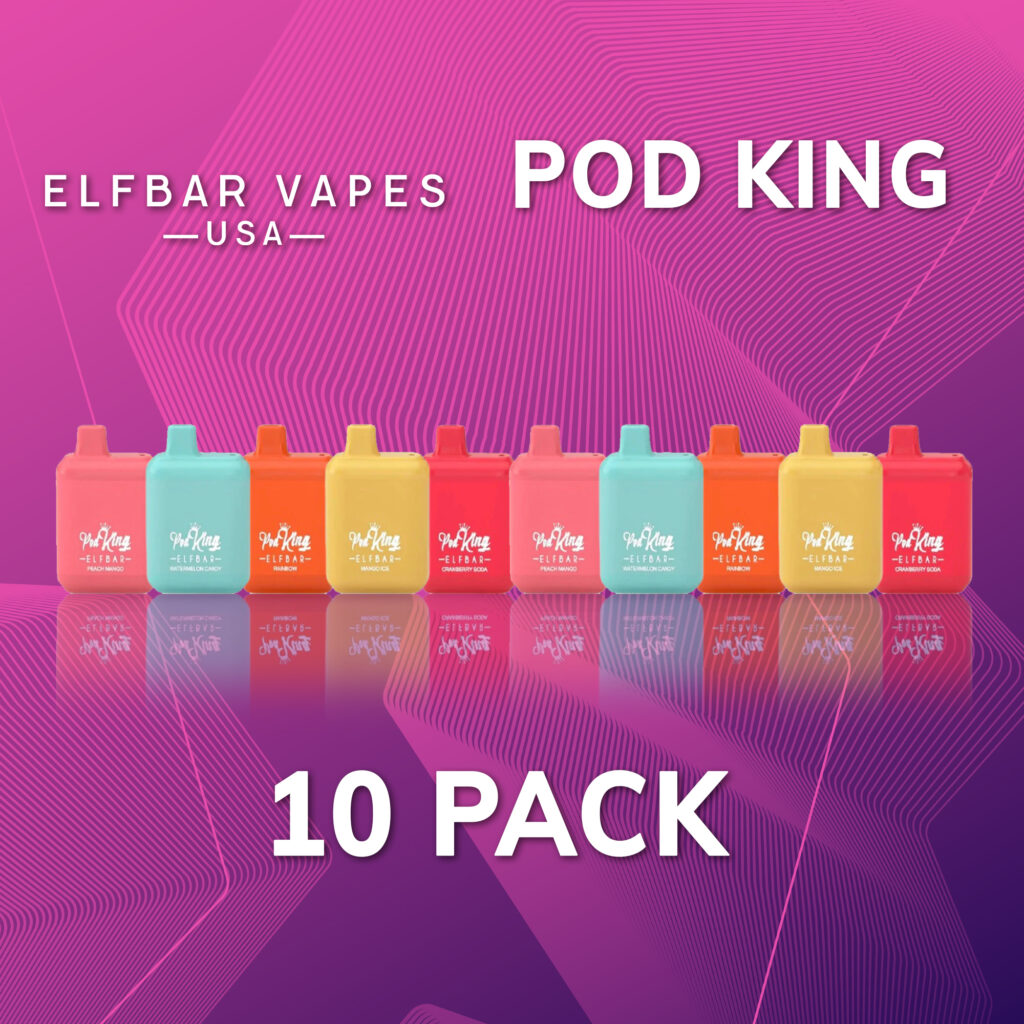 Elfbar POD KING XC5000 10 Pack | Elf Bar Vapes USA